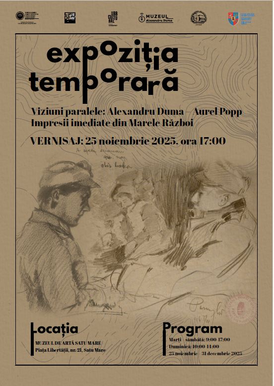 Satu Mare: „Viziuni paralele: Alexandru Duma – Aurel Popp” - Evenimente ...